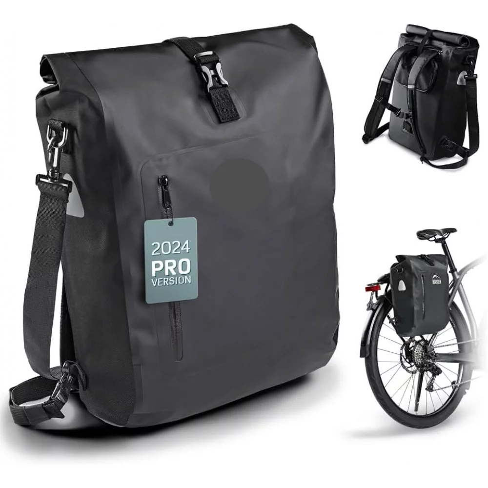 Bicycle Gag 4in1 - Robust & Versatile Pannier Rack Bag for Outdoor ...